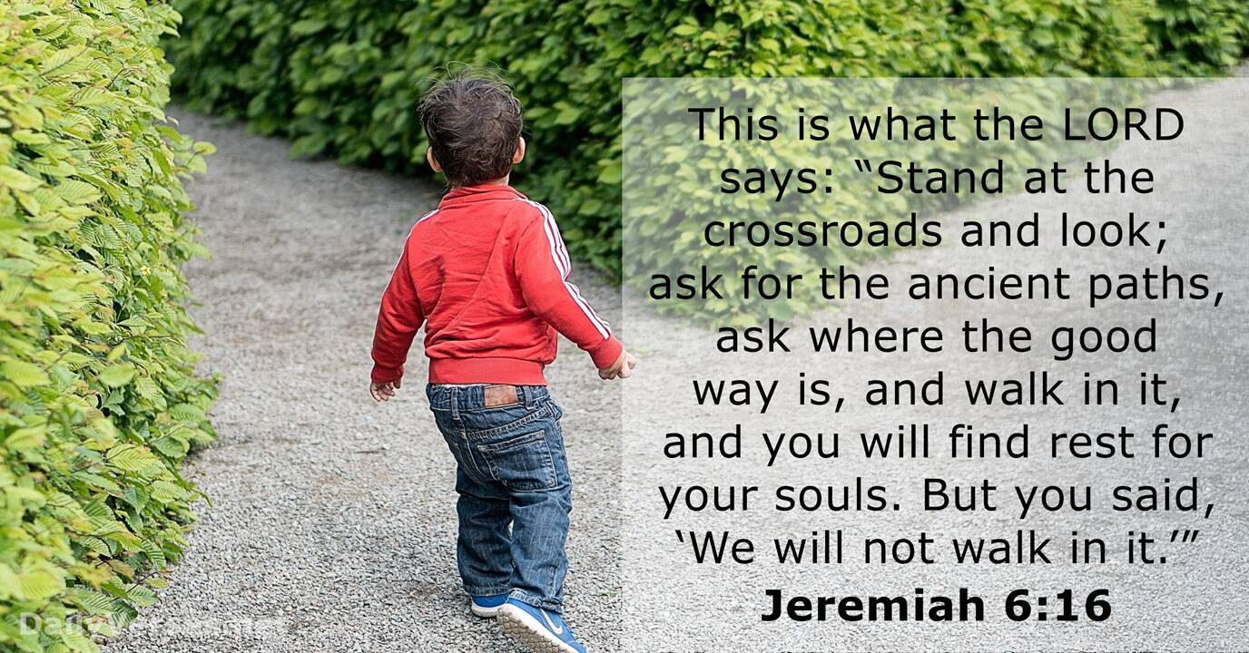 I Met Jesus At The Crossroads – malcolmsmusings.org