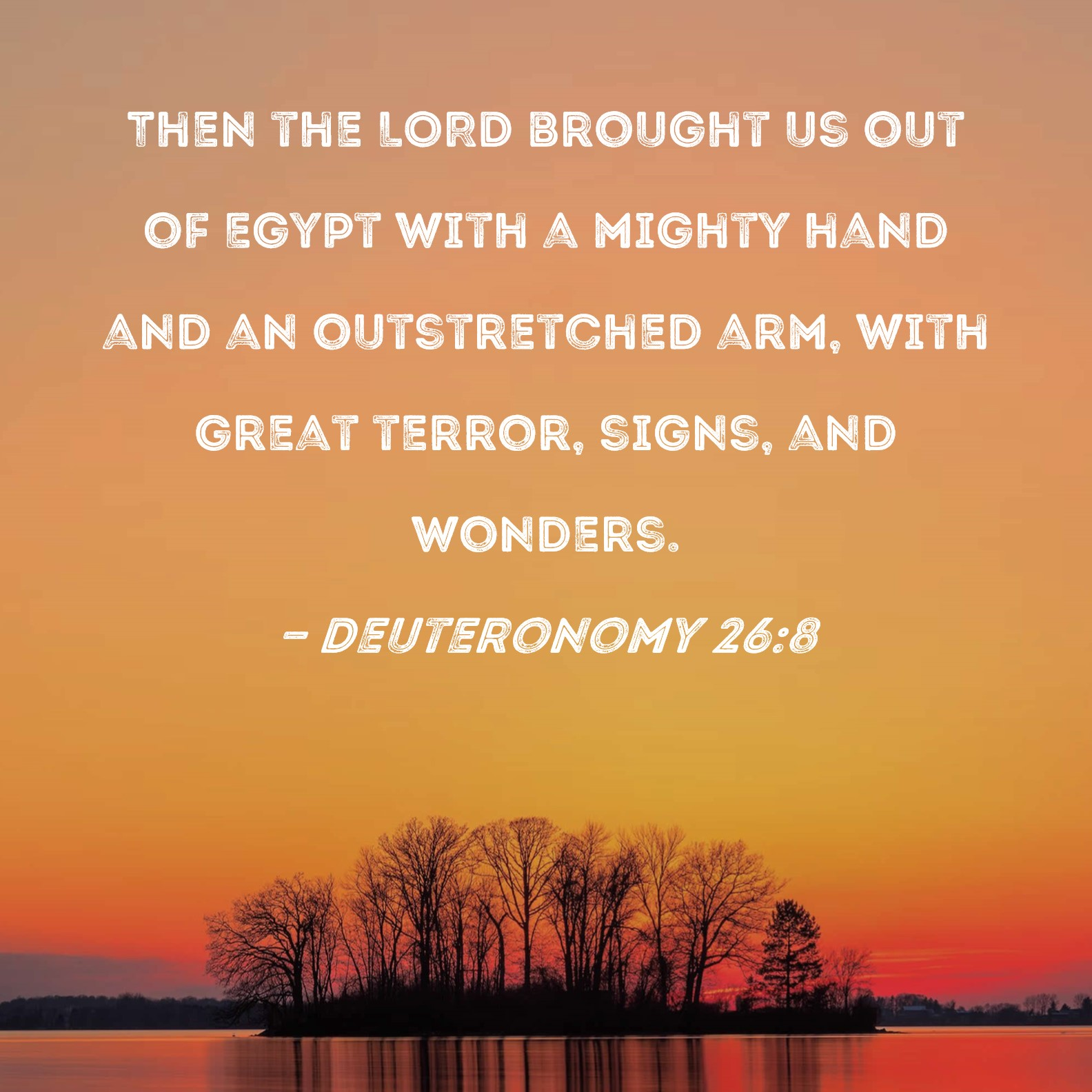 With a Mighty Hand and an Outstretched Arm – malcolmsmusings.org